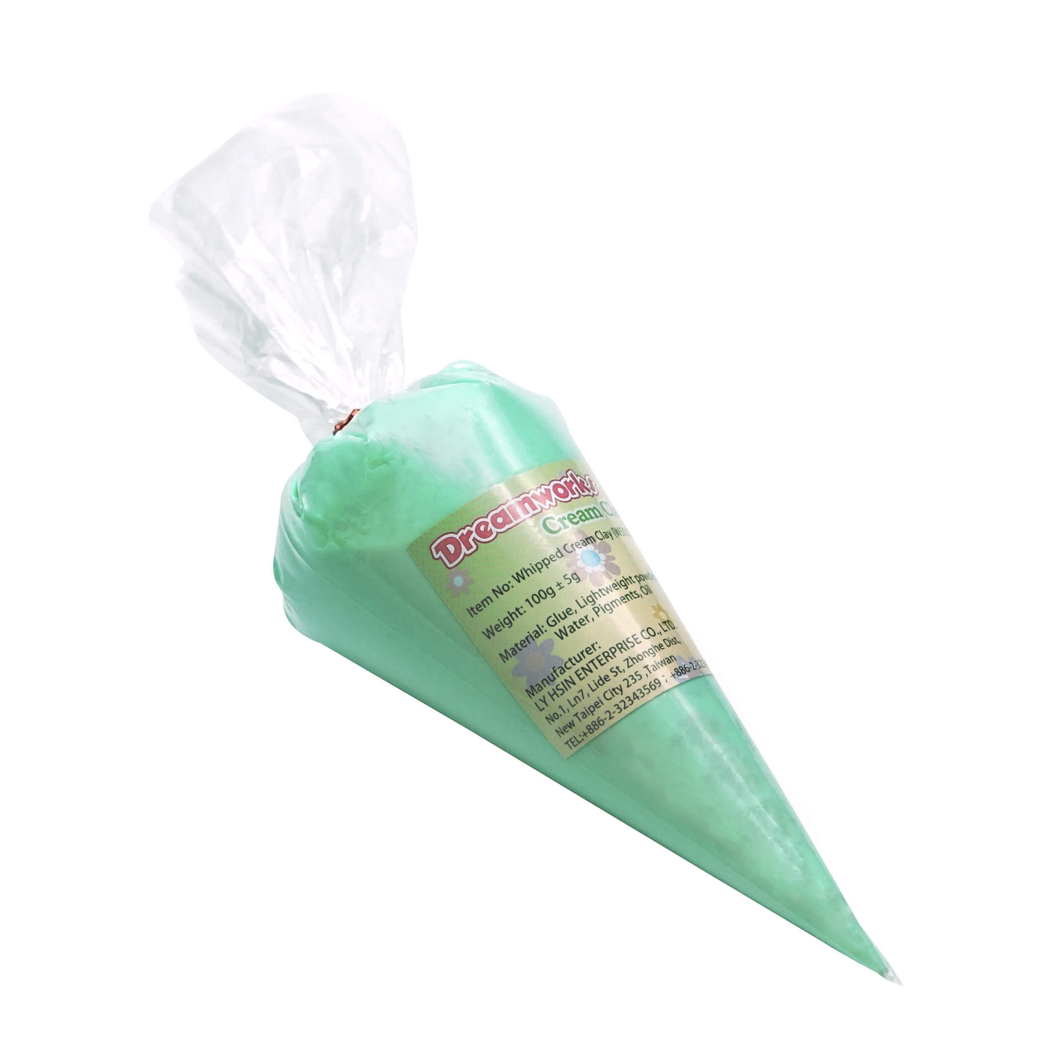 Whipped Cream Clay Green 100g