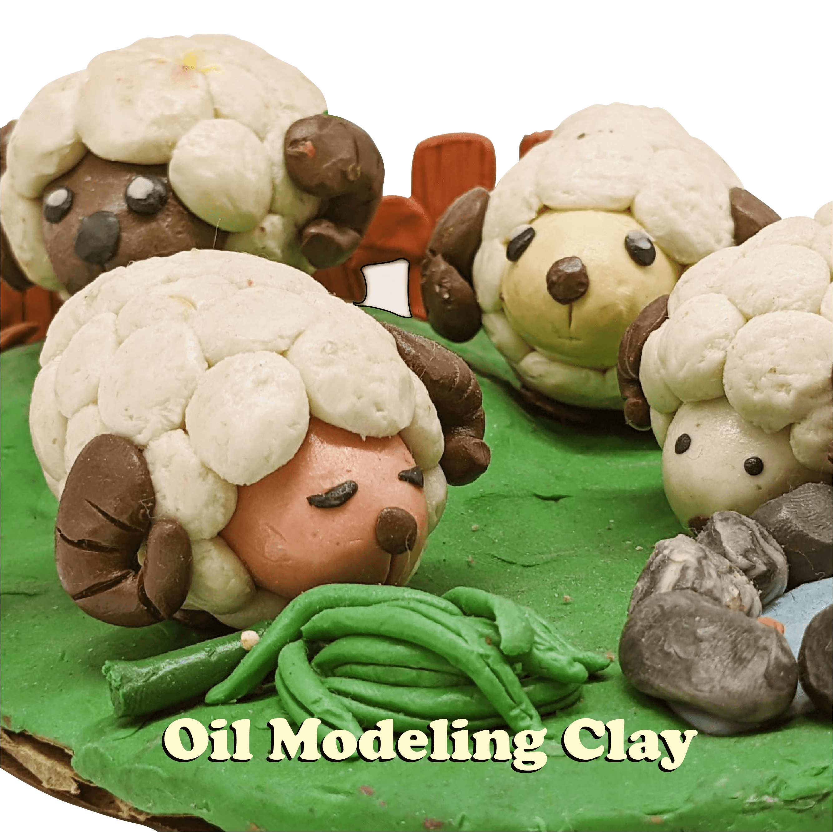 Oil Modeling Clay 400g (Purple)