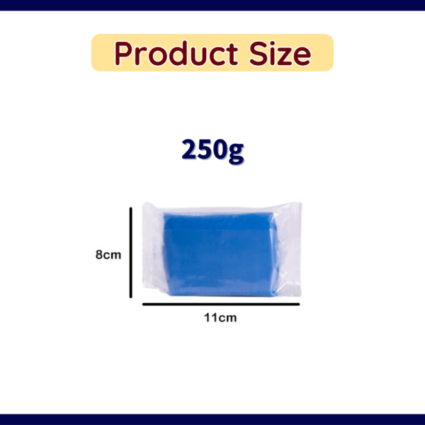 Colorful Air Dry Clay 250g(Blue) - Ly Hsin Clay Manufacturer